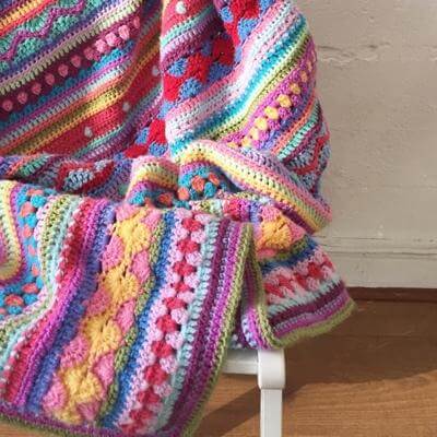 ONLINE Beyond Beginners Crochet - Sampler Blanket – Tea & Crafting